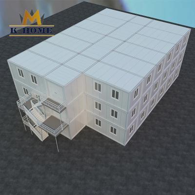China Bajo costo a casa del envase del paquete plano la construcción de escuelas modular en venta