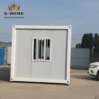 China Temporary Flat Pack Container House Prefab Building 5.95x3x2.8m Customizable for sale