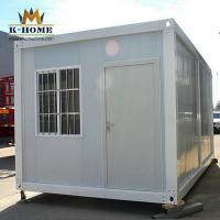 China Prefab Modular Tiny Container House On-Site Installation 50mm EPS Wall Panel for sale