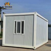 China Prefab Modular Tiny Container House On-Site Installation 50mm EPS Wall Panel for sale