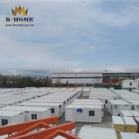 China Insulated Sandwich Panels Modular Container Camp 6000x3000x2800mm for sale