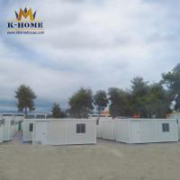 China Insulated Sandwich Panels Modular Container Camp 6000x3000x2800mm for sale