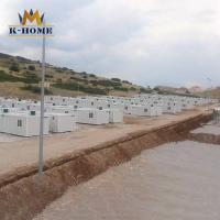 China Quick Installation Sandwich Panel Container Camp House for Construction Site Accommodation 15-20 Year Lifespan for sale