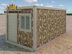 Campos constructivos militares modulares desprendibles de la casa prefabricada prefabricada para la vida