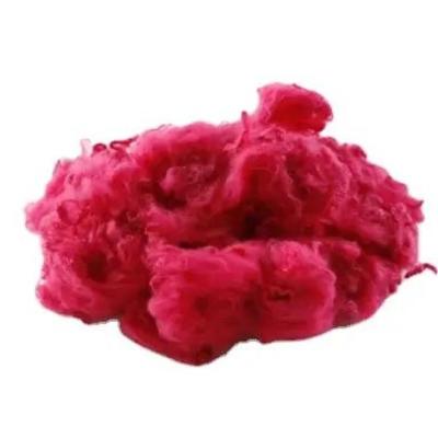 China Solid Anti-Static Flame Retardant Abrasion-Resistant Polyester Staple Fiber PSF for sale