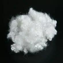 Cina White 100% Polyester Staple Fiber Grade B For Textile And Other Industries in vendita