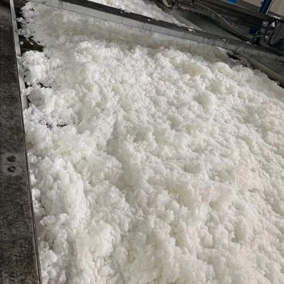China Zwakke vocht Wicking Tensile sterkte Crimped Virgin Conjugate Fiber / Hollow Siliconized Fiber Te koop