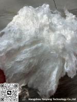 China Environmentally Friendly Soft Viscose Staple Fiber White for sale