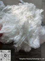 China Environmentally Friendly Soft Viscose Staple Fiber White for sale