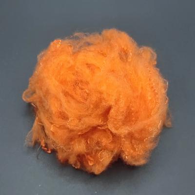 China 100% Recycled Polyester Staple Fiber Flame Retardant Color for sale