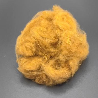 China 100% Recycled Polyester Staple Fiber Flame Retardant Color for sale