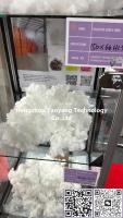 China 100% Polyester Staple Fiber For Spinning Yarn In White Or Black for sale