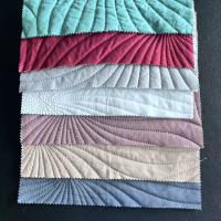 China Ultrasonic Fabric Dyed Microfiber Fabric for sale