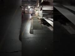 Resistência à abrasão fibra de poliéster virgem para tecido perforado com agulha branca