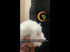 textile polyester staple fiber high / medium / low fiber elongation