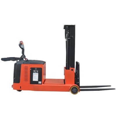 China Elektrische stacker truck elektrische balans vorklift 2000kg 3000mm 4500mm Te koop
