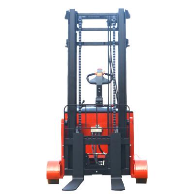 China Elektrische stacker truck elektrische balans vorklift 2000kg 3000mm 4500mm Te koop