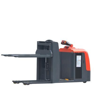 China Low Level Order Picker Forklift 2000kg Lift Height 200mm for sale