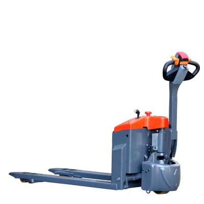 China 1500 Kg Electric Pallet Truck Rated Traction Lifting Height 200mm for sale