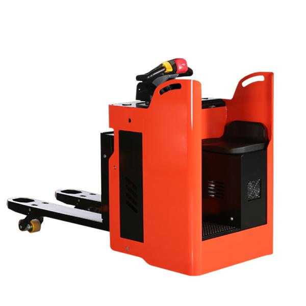 Quality 2000kg Electric Pallet Truck Seated On SL20ZD Rated Traction 120mm Lifting for sale