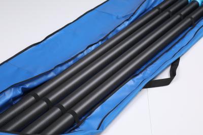 China carbon fiber vacuum cleaning pole 5ft section length designed for dust removal in industrial and office environments for sale