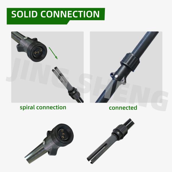 Quality Garden pruning kit: 18ft plug-in carbon fiber pole Tree pruner and 20,00 Li-Ion for sale