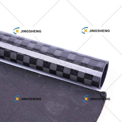 China φ61*1530mm Tubo di carbonio 12K Superficie lucida per la pulizia Ventilatori Reti di ragno Alti soffitti for sale