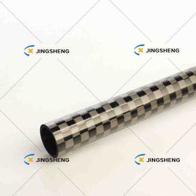 Cina φ61*1530mm Tubo di carbonio 12K Superficie lucida per la pulizia Ventilatori Reti di ragno Alti soffitti in vendita