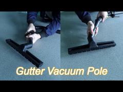 40ft 50mm od carbon fiber gutter vacuum pole for  factory aerial piping – strong locking system