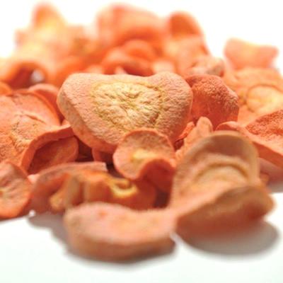 China Freeze Dried Vegetables Organic Natural FD Dried Carrot Dices/Slices 100% purity for sale