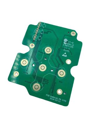 FR4 Multilayer Printed Circuit Board Immersion Gold on the surface of Rogers