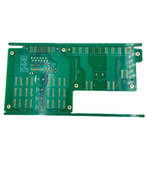 China 6 capas de placa de PCB FR4 para alta densidad 0.1mm Min línea de espaciado en venta