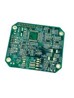 China Custom Multilayer FR4 High Frequency Pcb With OSP And Black Screen Printed Test Fixture for sale