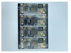 1.6mm Thickness FR4 PCB Board Black Oil White Lettering 4-Layer PCB Board