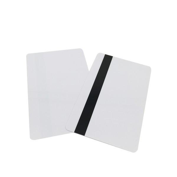 CR80 30mil PVC Blank Magnetic Stripe Card Thermal Transfer Printable