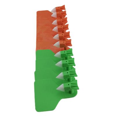 China TPU One Piece Animal Ear Tags UHF Livestock Identification RFID Tag for sale