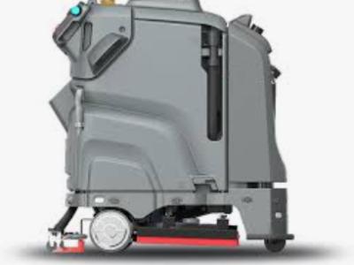 China Heavy-Duty Commercial Robot Sweeper Scrubber for Factory Workshop for sale