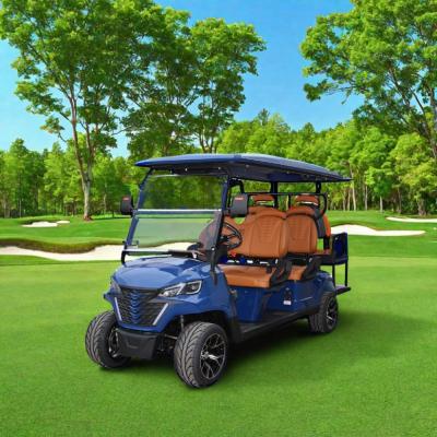 Cina Carrozze elettriche da golf a quattro ruote e sei posti nel Chinese Club in vendita