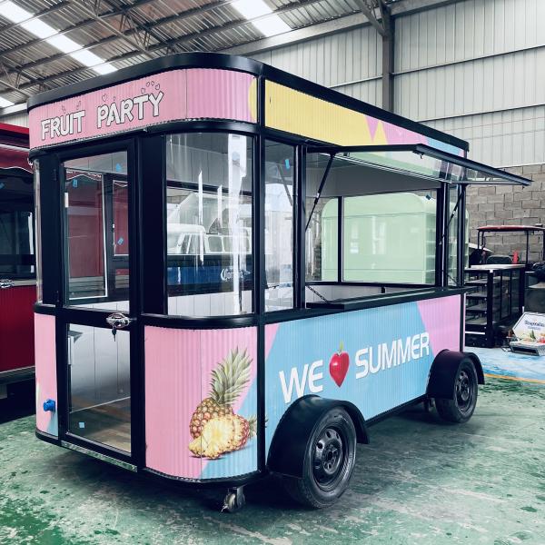Quality Customized Length Battery-Powered Mobile Fast Food Beverage and Ice Catering for sale