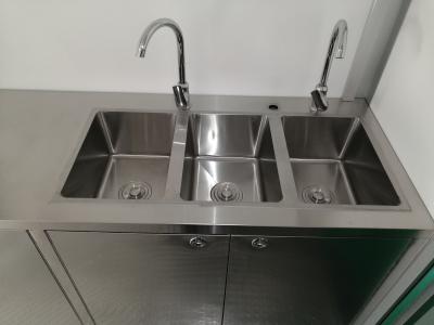 Cina Apparecchio di cucina mobile per hotdog e ghiaccio completamente attrezzato con pavimento in pelle in PVC in vendita
