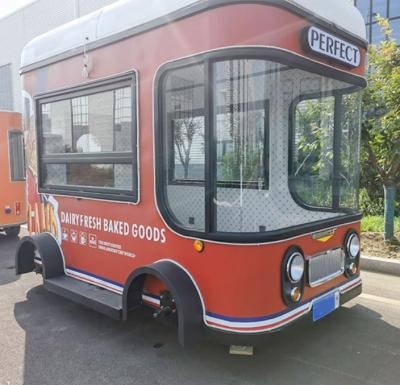 Cina CE certificato Hot Dog Ice Cart Stand Customized Tractor Smart Truck per vendere snack più velocemente in vendita