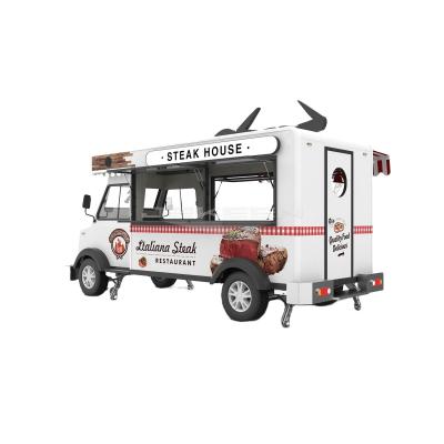 中国 パーソナライズ BBQ マシン 内 携帯 スナック ショップ 食品 トラック トレーラー パフォーマンス 販売のため