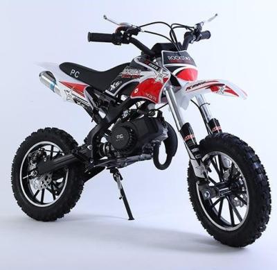 Cina Motore a motore a catena Mini Bike Motocicletta per bambini 49cc Motore 40km/h Max velocità e carburante in vendita