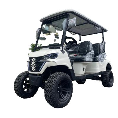 Cina HM Customized 4-seater Electric Golf Cart Intelligent Onboard Charger 48V25A Incluso in vendita