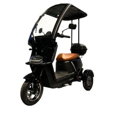 China Free Shipping Electric Motorcycle Adult Three Wheel Tricycle LEO 60V Maximum Speed 45KM/H for sale
