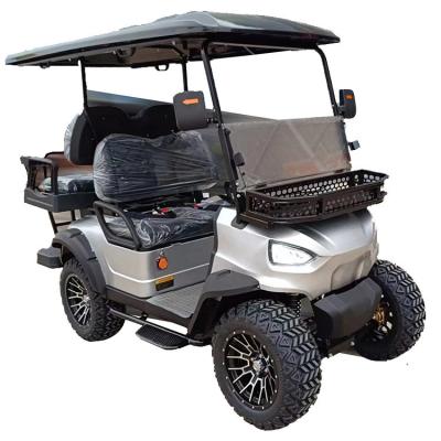 Cina Carro da golf elettrico a sedile morbido con pneumatici da 12 pollici e motore asincrono KDS AC 48V5KW in vendita