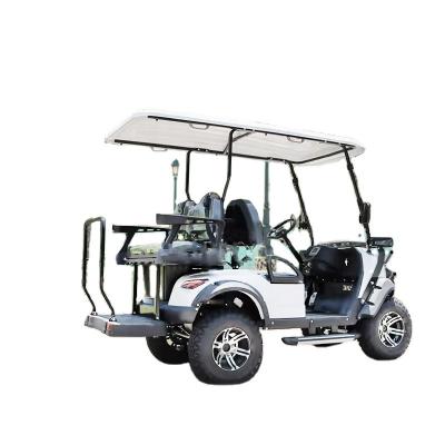 Cina 4 posti Carro da golf elettrico sollevato per matrimoni e resort Hotel di lusso design antico in vendita
