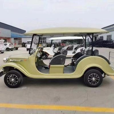 Cina Promozione GCC Electric Golf Buggy 10 posti 4x4 3500mm Base rotabile Velocità massima 30km/h in vendita