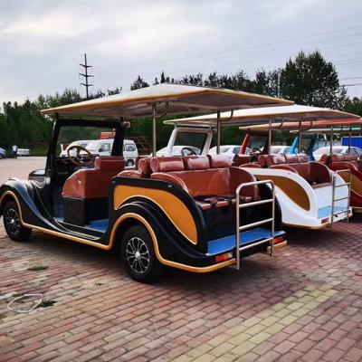 Cina Promozione GCC Electric Golf Buggy 10 posti 4x4 3500mm Base rotabile Velocità massima 30km/h in vendita