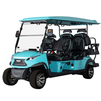 Cina 6 posti con batteria al litio Golf Buggy Car Electric Hunting Golf Cart 3695*1340*2060MM in vendita